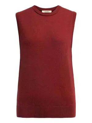 12 STOREEZ Sleeveless Cashmere Top