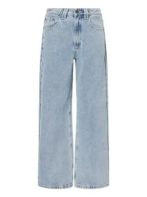 Dissh Reagan Wide-leg Denim Jeans - Light Blue