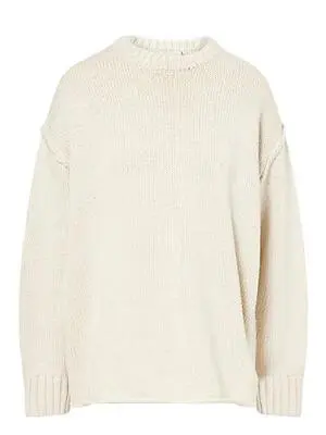 Dissh Cotton And Merino Wool Jumper - Plaster