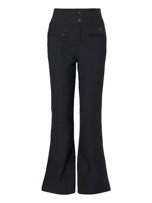 Perfect Moment Aurora High-rise Flared Softshell Ski Trousers - Pm Black