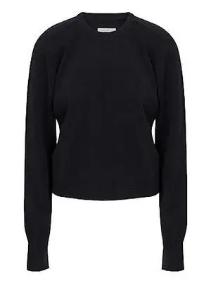 MAISON MARGIELA Round-neck Wool Jumper - Black