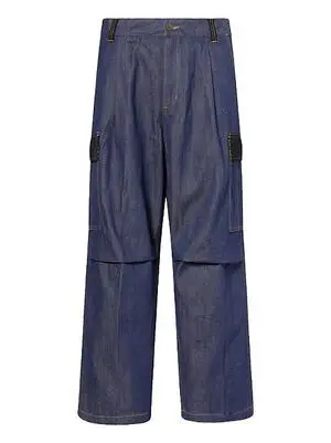 Carhartt Work In Progress Carhartt WIP X Nicholas Daley Relaxed Fit Cargo Trousers Nd Ocean Cavern
