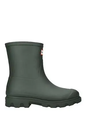 Hunter Downpour Short Wellington Boots - Khaki