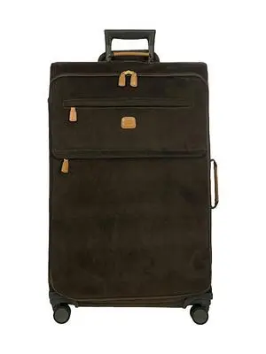 BRICS Life Large 4-wheel Suitcase 77cm - Olive