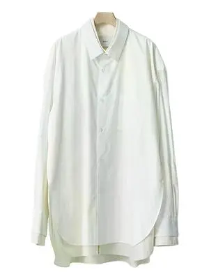 STEIN Chest-pocket Buttoned Shirt - White