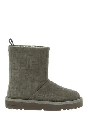 Fendi Apres Chic Boots - Gray