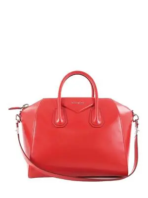 Givenchy Antigona Glazed Medium Tote - Red