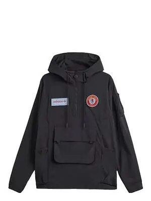 Adidas Newcastle Spzl F.c. Smock Jacket - Black