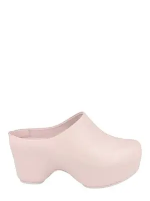 Givenchy Leather G Clogs - Light Pink