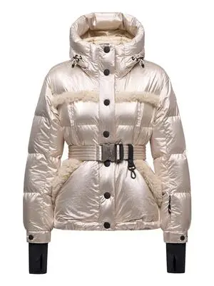 Moncler Mondim Metallic Ski Jacket - Yellow