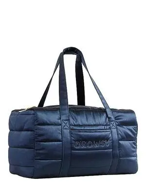 DROWSY Silk Weekender Travel Bag - Midnight Blue