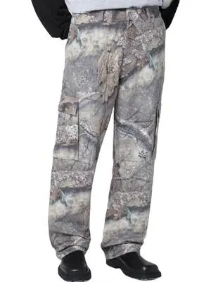 REPRESENT Realtree Camo Cargo Trousers - Green
