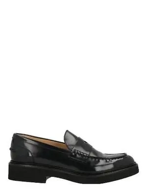 DOUCAL'S Leather Loafers - Black