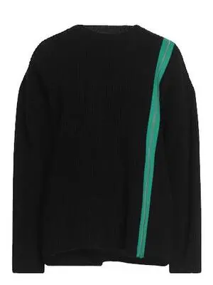 MSGM Ribbed Knit Sweater - Black