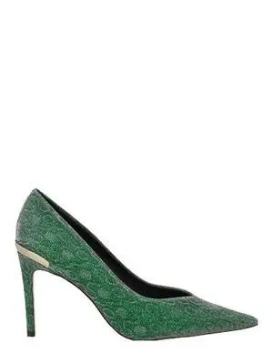 Luciano Padovan Pumps In Textile Fibers - Green