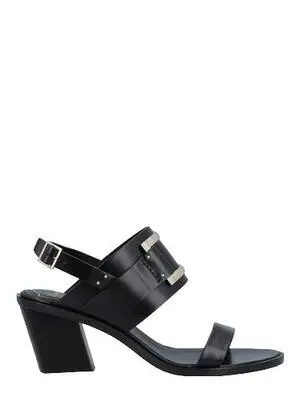 ROGER VIVIER Sandals In Leather - Black