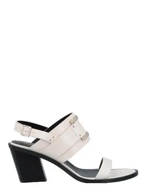ROGER VIVIER Sandals In Leather - White