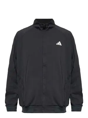 Adidas Originals By Alexander Wang Jacket With Stand-up Collar - Black