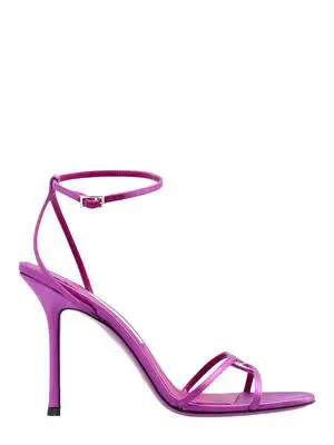 JIMMY CHOO Jimmy Choo 1998 Leo Heeled Sandals Purple