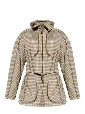 KNWLS Nike X Checked Jacket - Beige