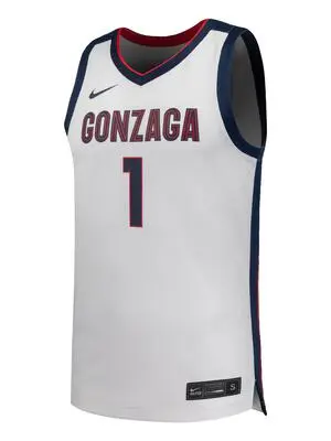 Nike Gonzaga Basketball College Replica Jersey - White