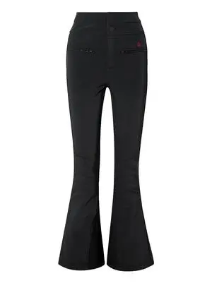 Perfect Moment Aurora Embroidered Bootcut Ski Pants - Black