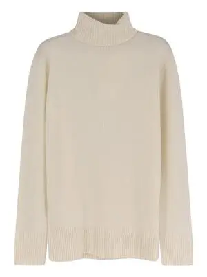 TOTÊME Cashmere Turtleneck - White