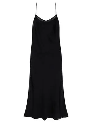 TOTEME Long Silk Dress - Black