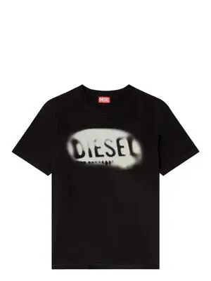 DIESEL® T-adjust-v2 Short-sleeve T-shirt - Black