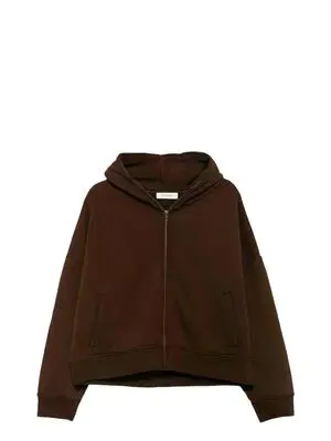 ENTIRE STUDIOS Zip-fastening Hooded Sweatshirt - Brown
