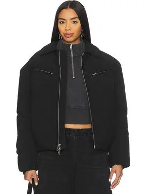 Alexander Wang Moto Puffer Jacket - Black