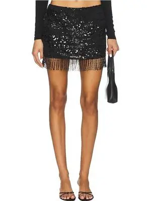 Superdown Adana Mini Skirt - Black