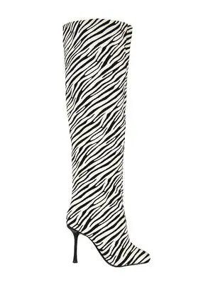 Steve Madden Alluring Over-the-knee Boots - Zebra
