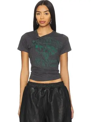 ALEXANDER WANG Knotted Graphic T-Shirt