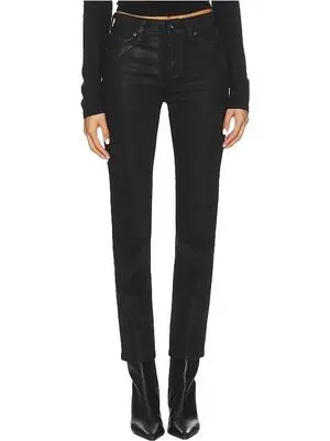 Ag Mari Straight Leg Jeans - Super Black