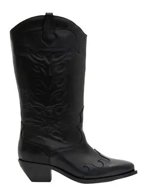 ALLSAINTS 470mm Dolly Cowboy Boots - Black