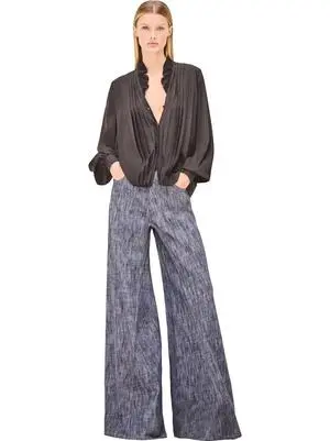 Alexis Dilo Wide-Leg Pant Denim