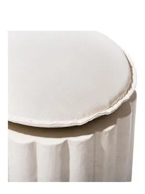 BUSINESS & PLEASURE Daisy Stool Cushion - Sandstone