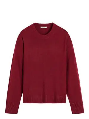 BY MALENE BIRGER Livane Wool Sweater - Cabernet
