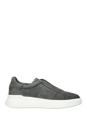 Hogan Suede Fascia Slip-on Sneakers - Grey
