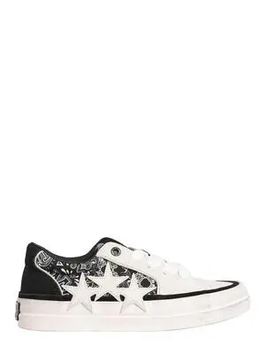 Amiri Bandana Sunset Skate Sneakers - Black