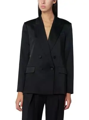 Simkhai Double-breasted Jacket - Black