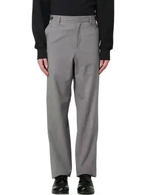 MSGM Logo-patch Trousers - Grey