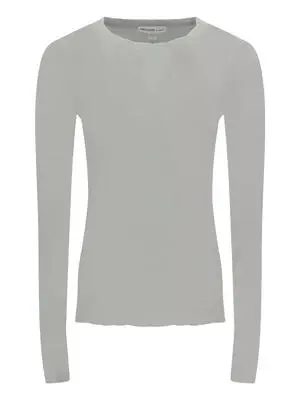 JAMES PERSE Long-sleeve Cotton T-shirt - White