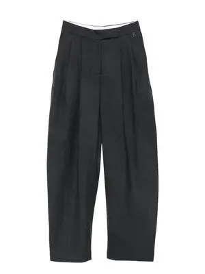 Herno Pleated Front Trousers - Grey