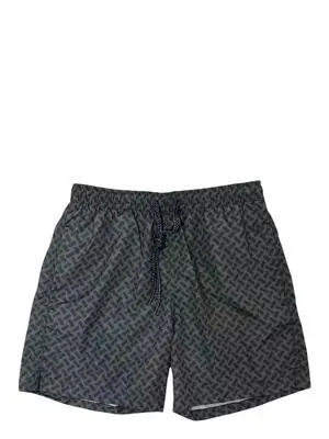 DRUMOHR Patterned Swim Shorts - Grey