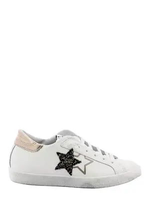 2 STAR Prime Star Sneakers - White