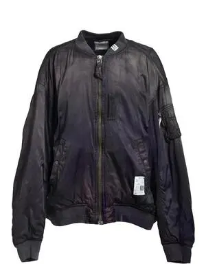 Mihara Yasuhiro Zip-up Bomber Jacket - Black