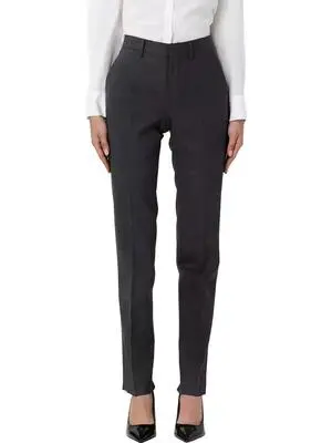 Tagliatore High-waisted Tailored Trousers - Grey