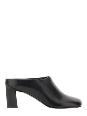 Fabiana Filippi Block-heel Sabots - Black